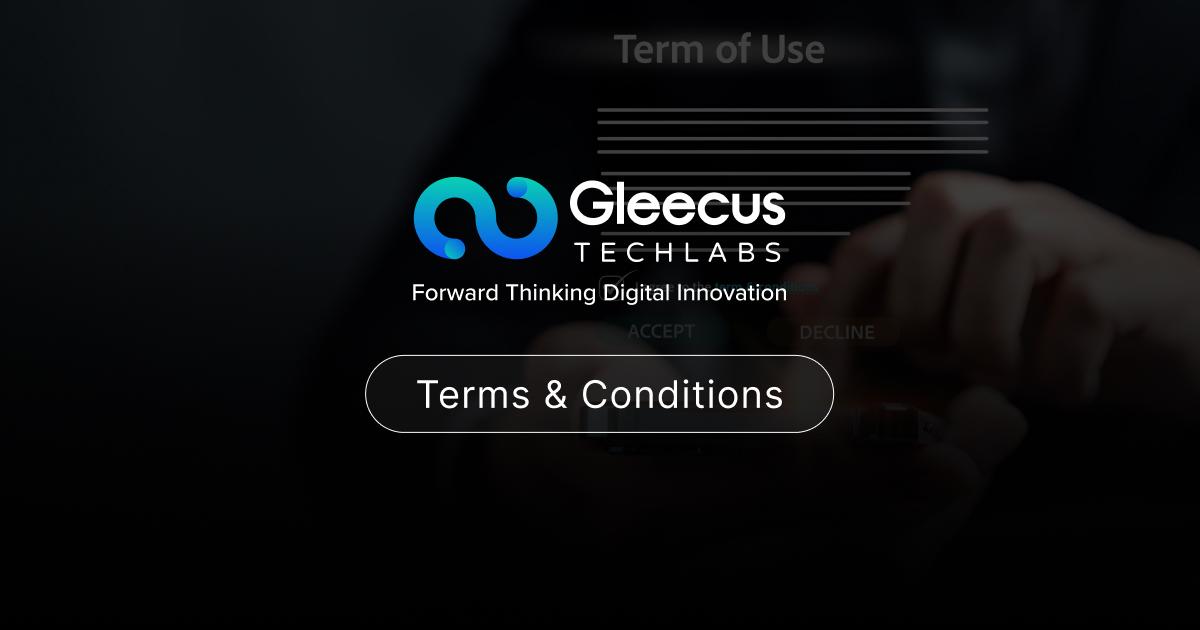 Terms of Use - Gleecus TechLabs Inc.