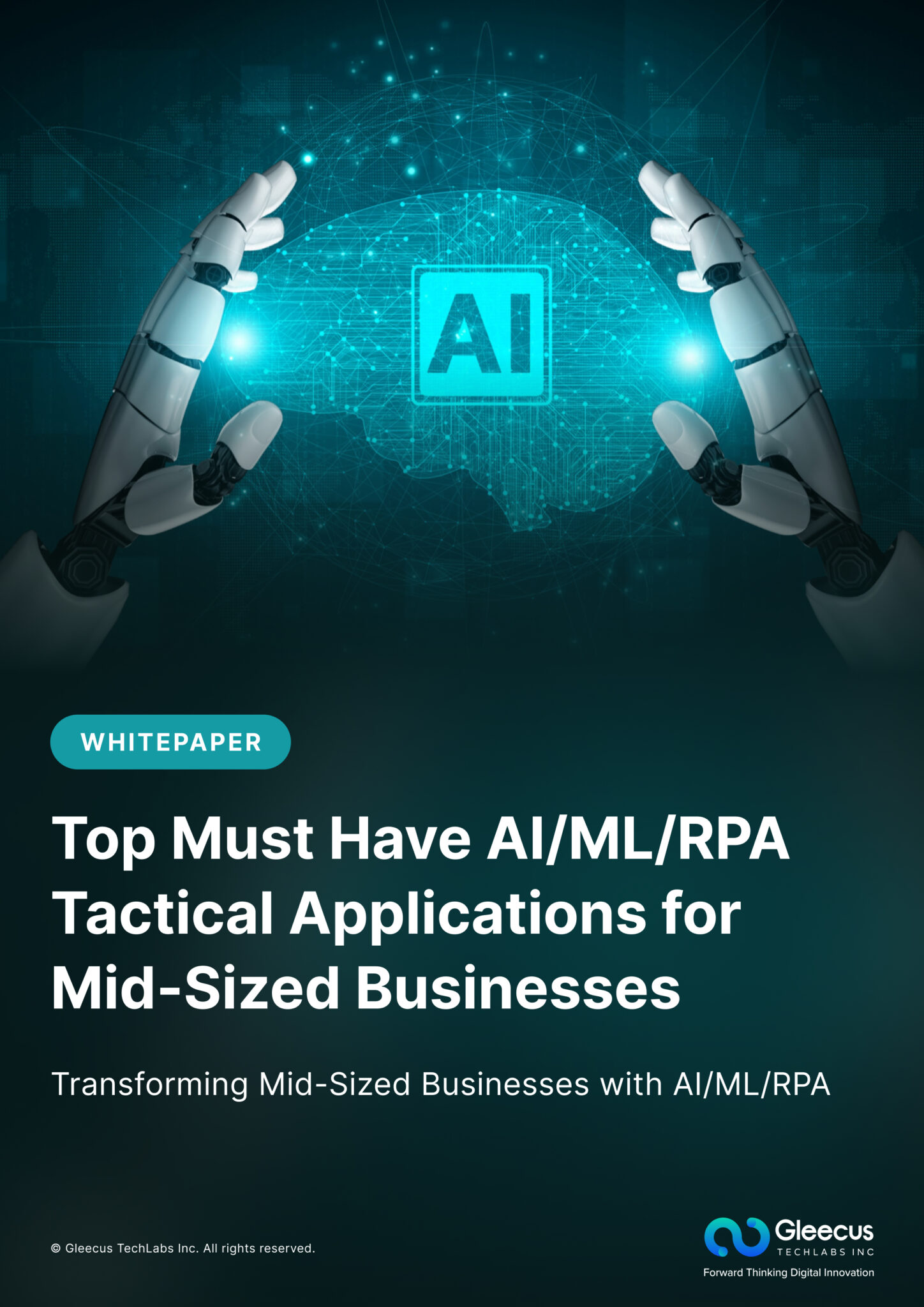 Top Must Have AI/ML/RPA Applications for SMBs - Whitepaper